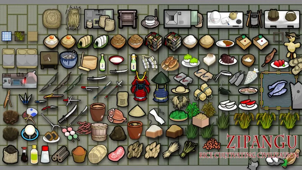 【ZP】 Zipangu - Rice cultivating civilization Mod ⋆ RimWorld Base
