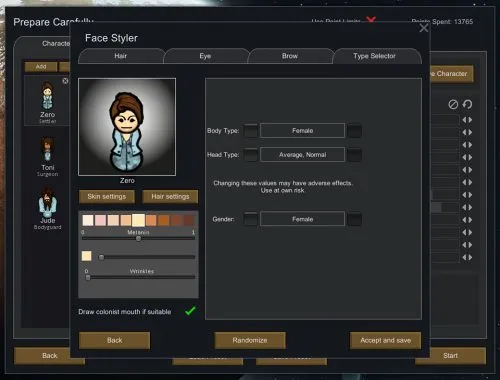Facial Stuff Mod ⋆ RimWorld Base