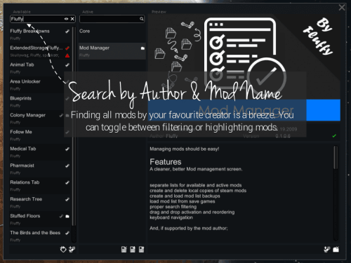 Mod Manager ⋆ RimWorld Base