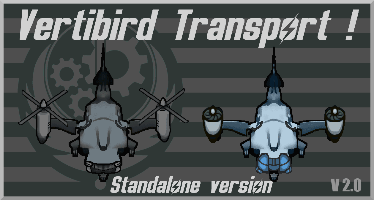 Vertibird Transport - Standalone Mod ⋆ RimWorld Base