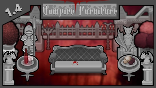 Gothicstyle Vampire Furniture Mod ⋆ RimWorld Base