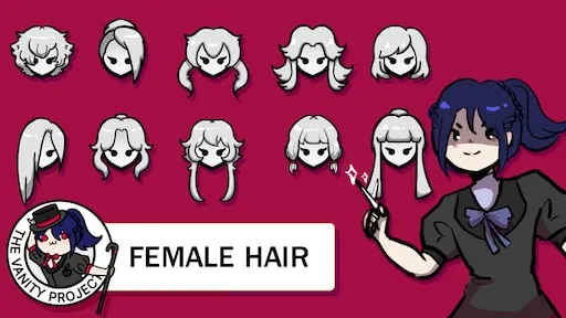 The Vanity Project - Female Hair Mod ⋆ RimWorld Base