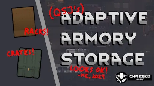QSJ's Adaptive Armory Storage Mod ⋆ RimWorld Base