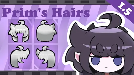 Prim's Hair Mod ⋆ RimWorld Base