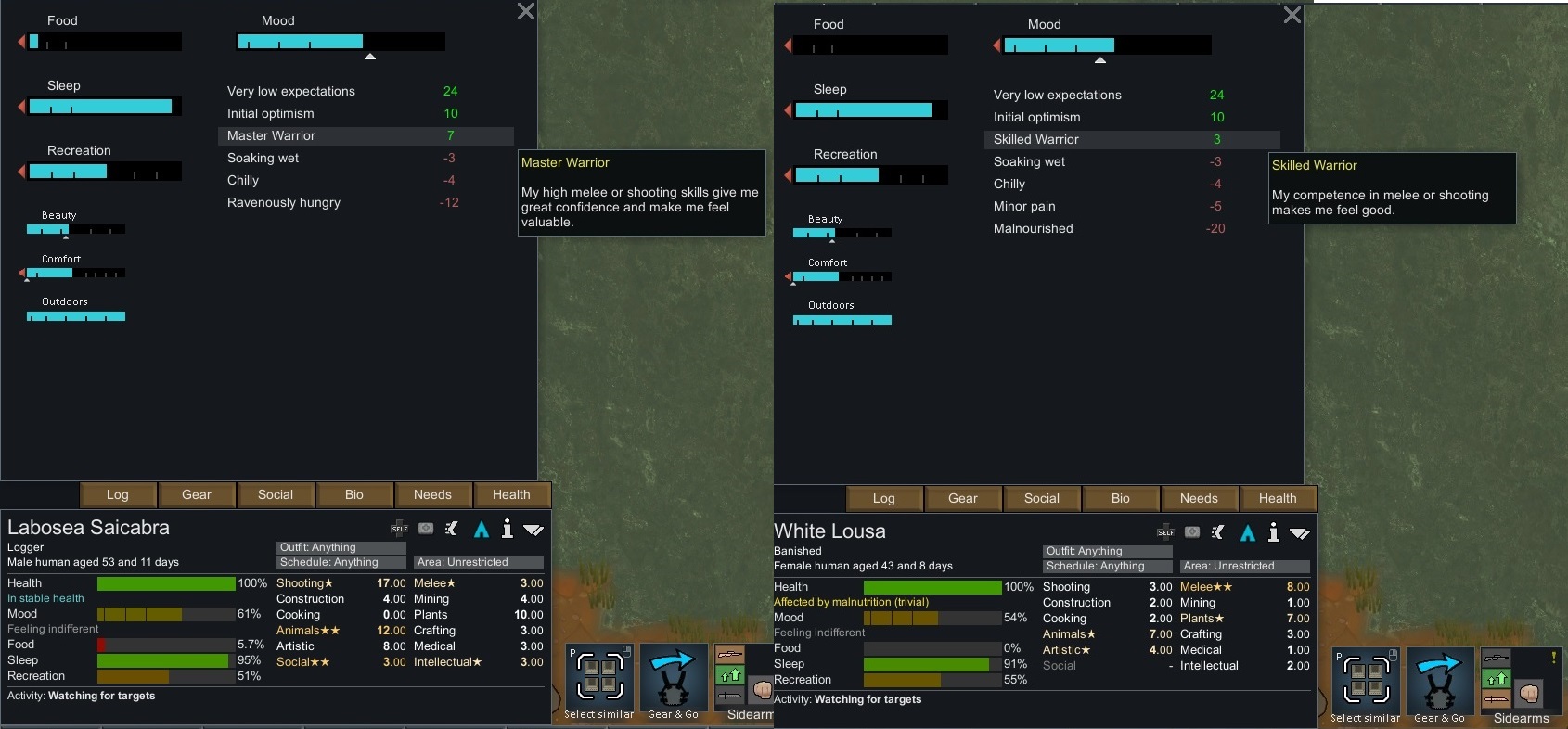 Draft Mood Mod ⋆ RimWorld Base