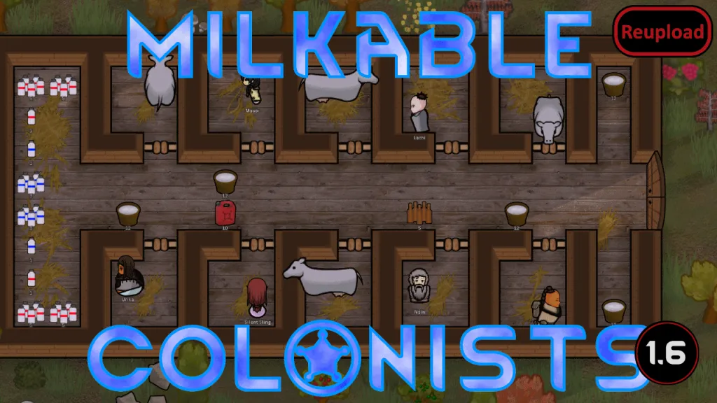 Milkable Colonists Mod ⋆ RimWorld Base