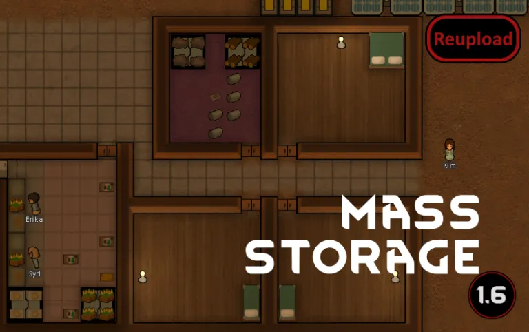 [SS] Mass Storage Mod ⋆ RimWorld Base