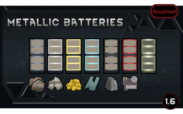 [SYR] Metallic Batteries Mod ⋆ RimWorld Base