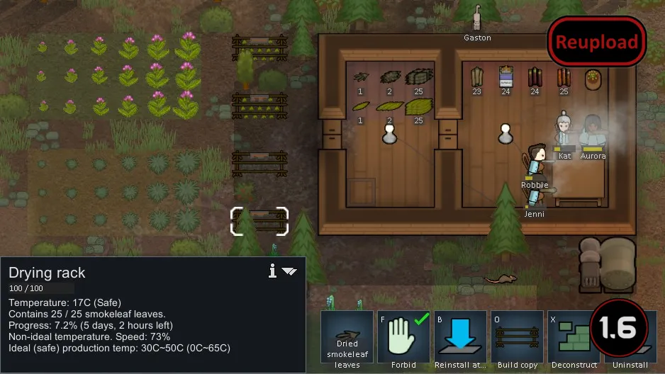Dry Leaves Mod ⋆ RimWorld Base