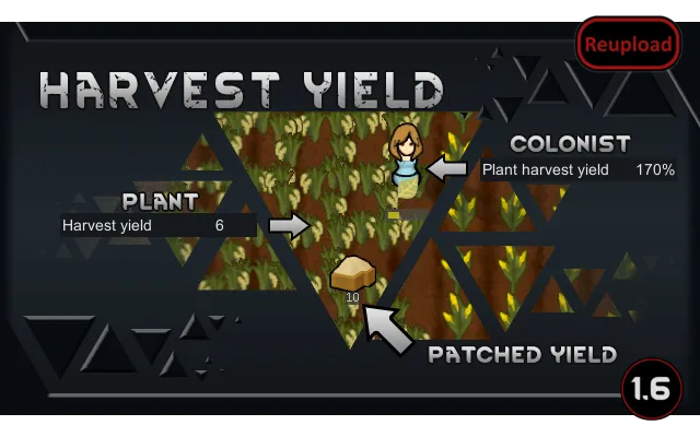 [SYR] Harvest Yield Mod ⋆ RimWorld Base
